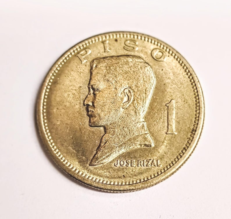 1972 Philippines One Piso Coin - Etsy