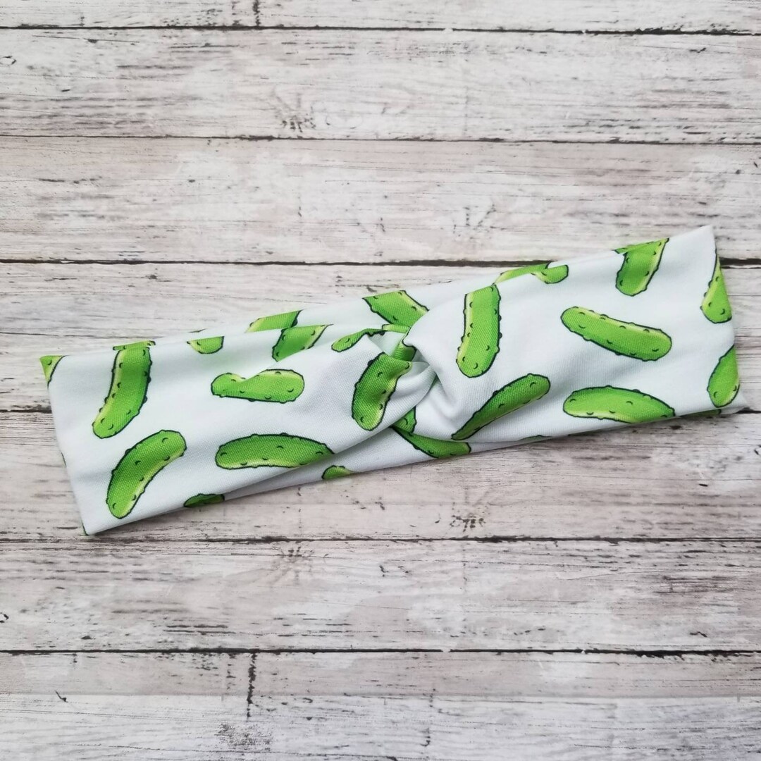 Pickle Stretch Headband - Etsy