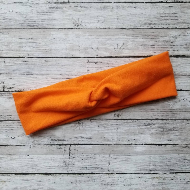 Orange Headband - Etsy