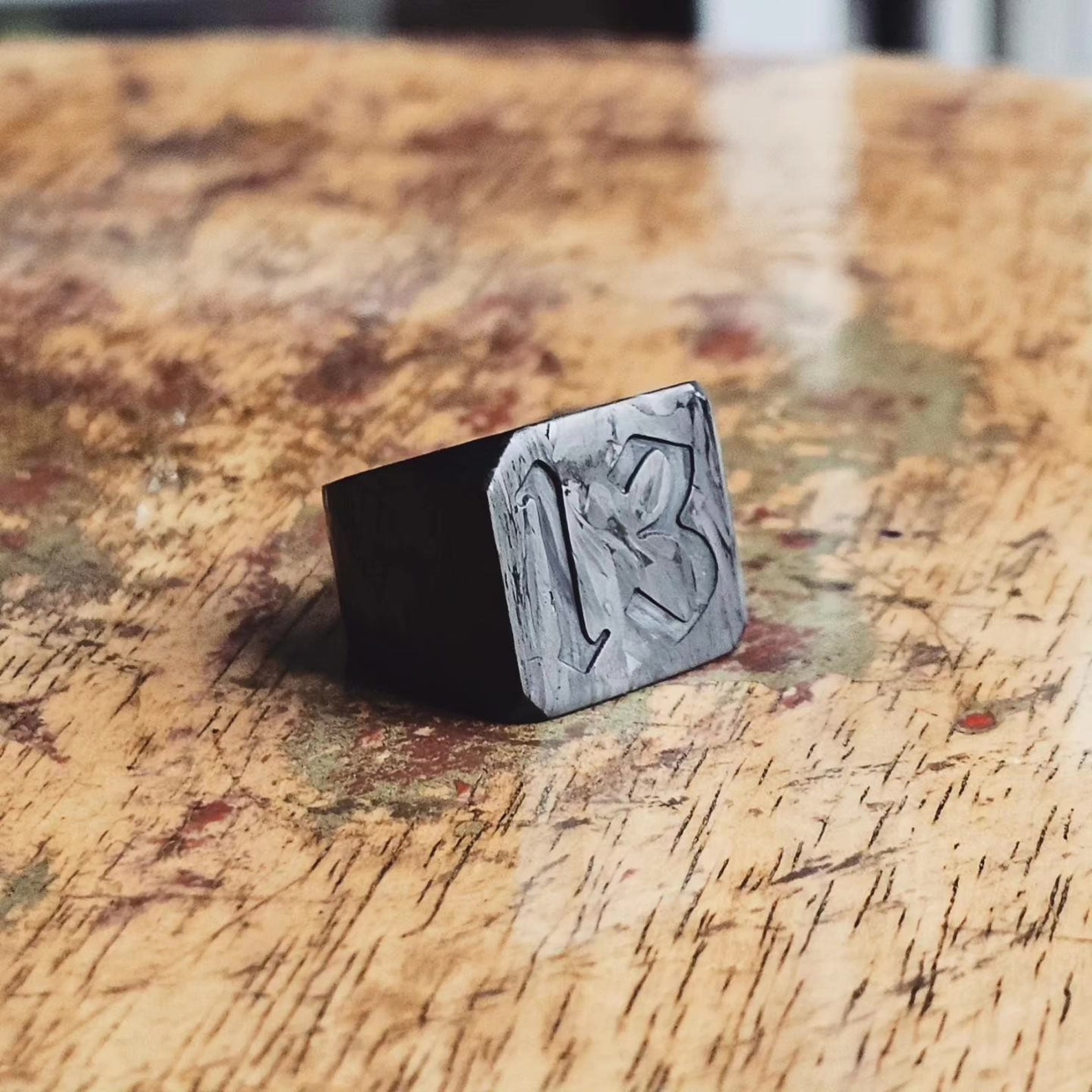 13 Custom Forged Carbon Fibre Signet Ring - Etsy