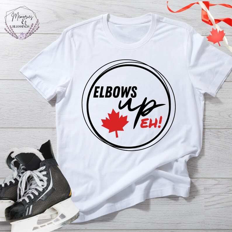 Elbows up Digital File PNG/SVG - Support Canada for Sublimation or Heat ...