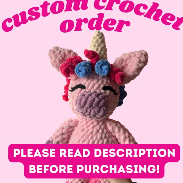 Custom Crochet - Etsy