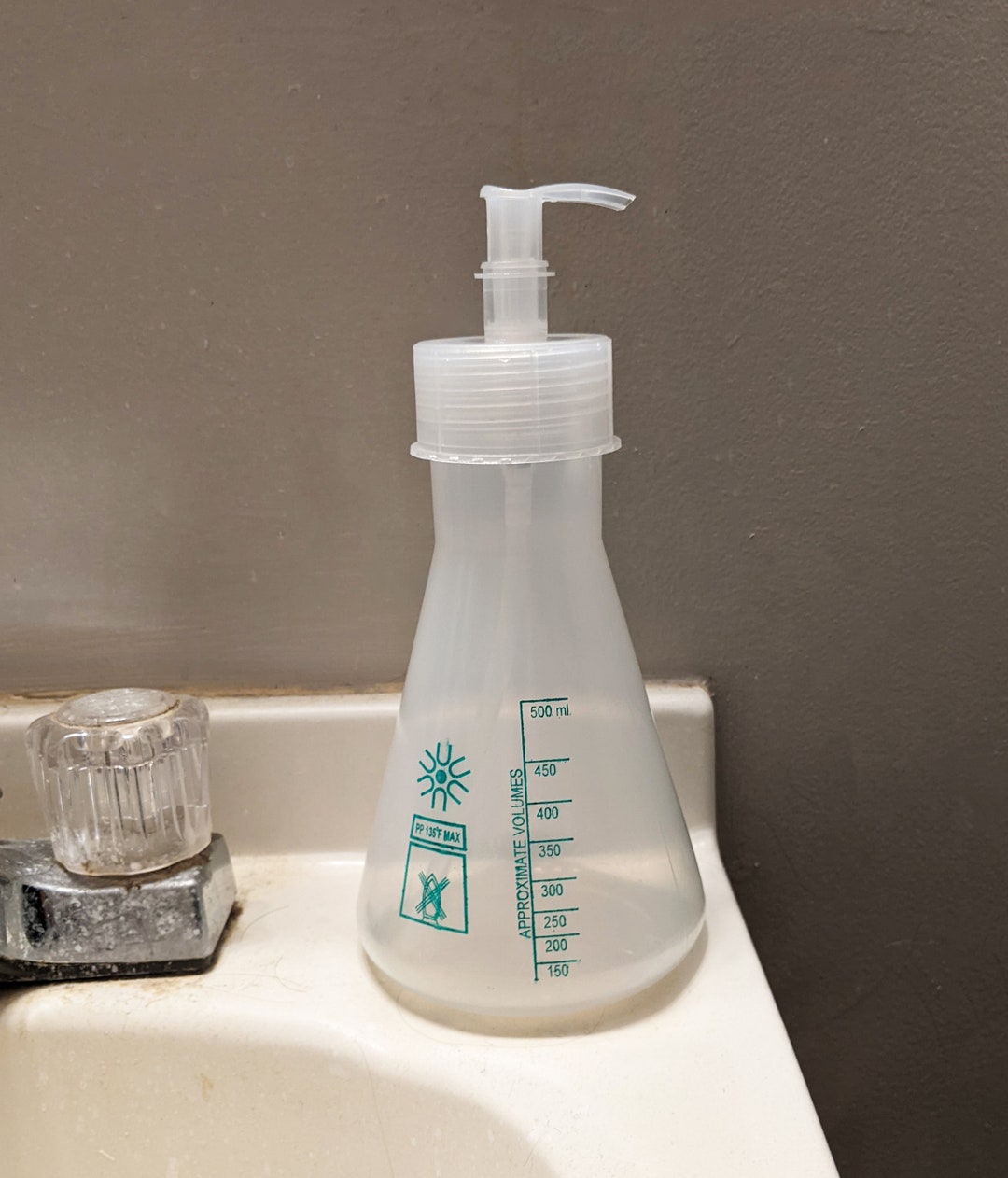 Polypropylene Flask Lotion/soap Dispenser 500 Ml - Etsy