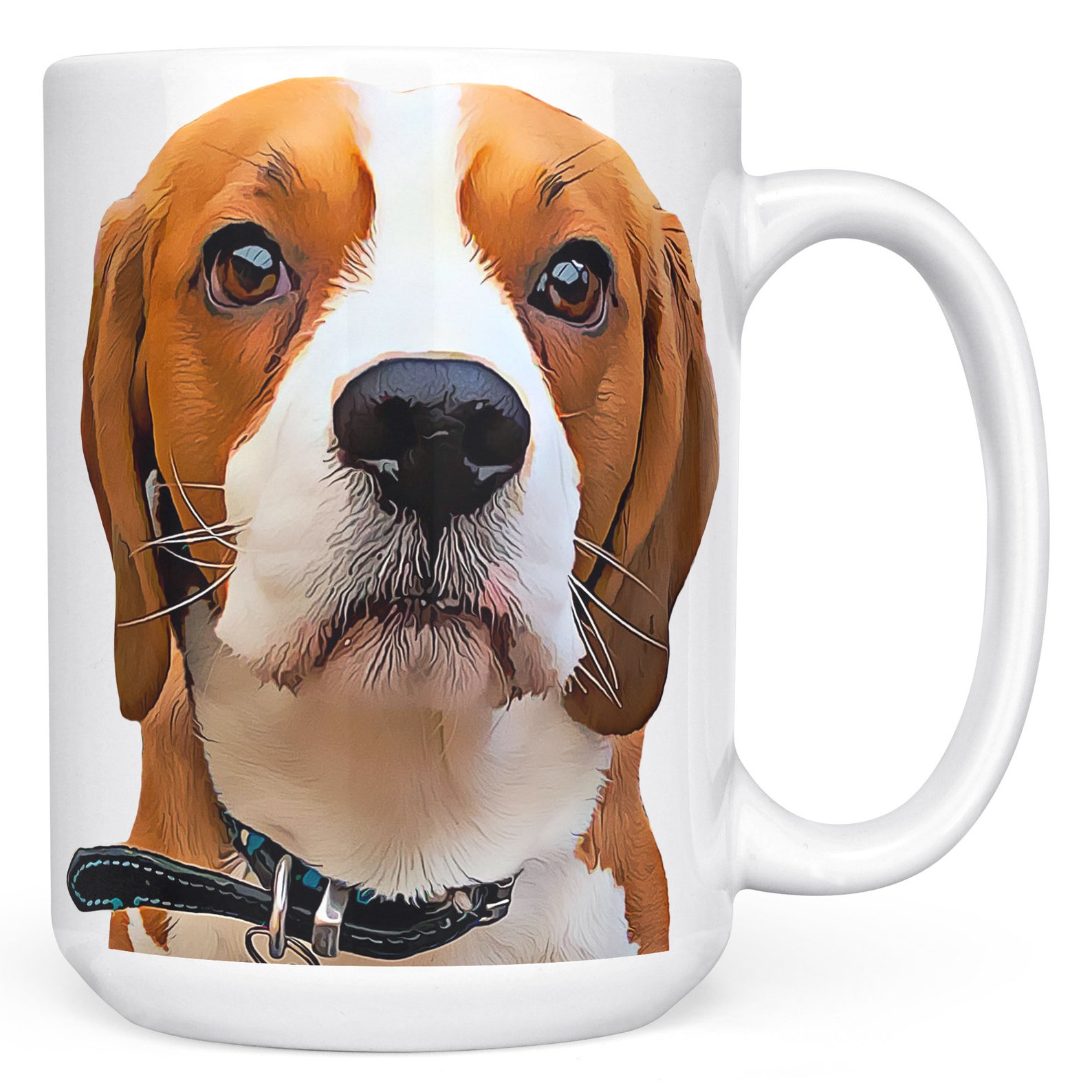 Custom Dog Mug Dog Coffee Mug Pet Portrait Mug Dog Lover | Etsy