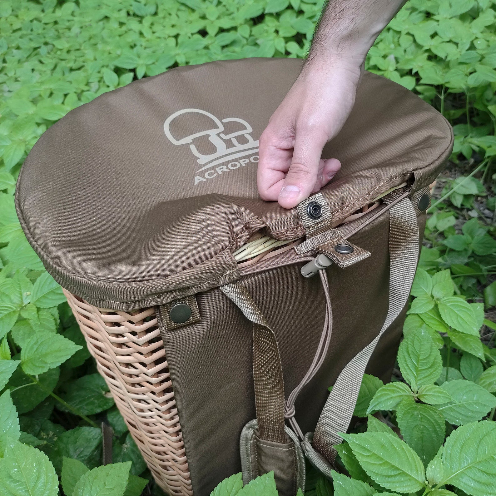 Foraging Basket Rucksack Backpack for Mushroom Picking - Etsy