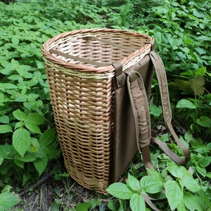 Foraging Basket Rucksack Backpack for Mushroom Picking - Etsy