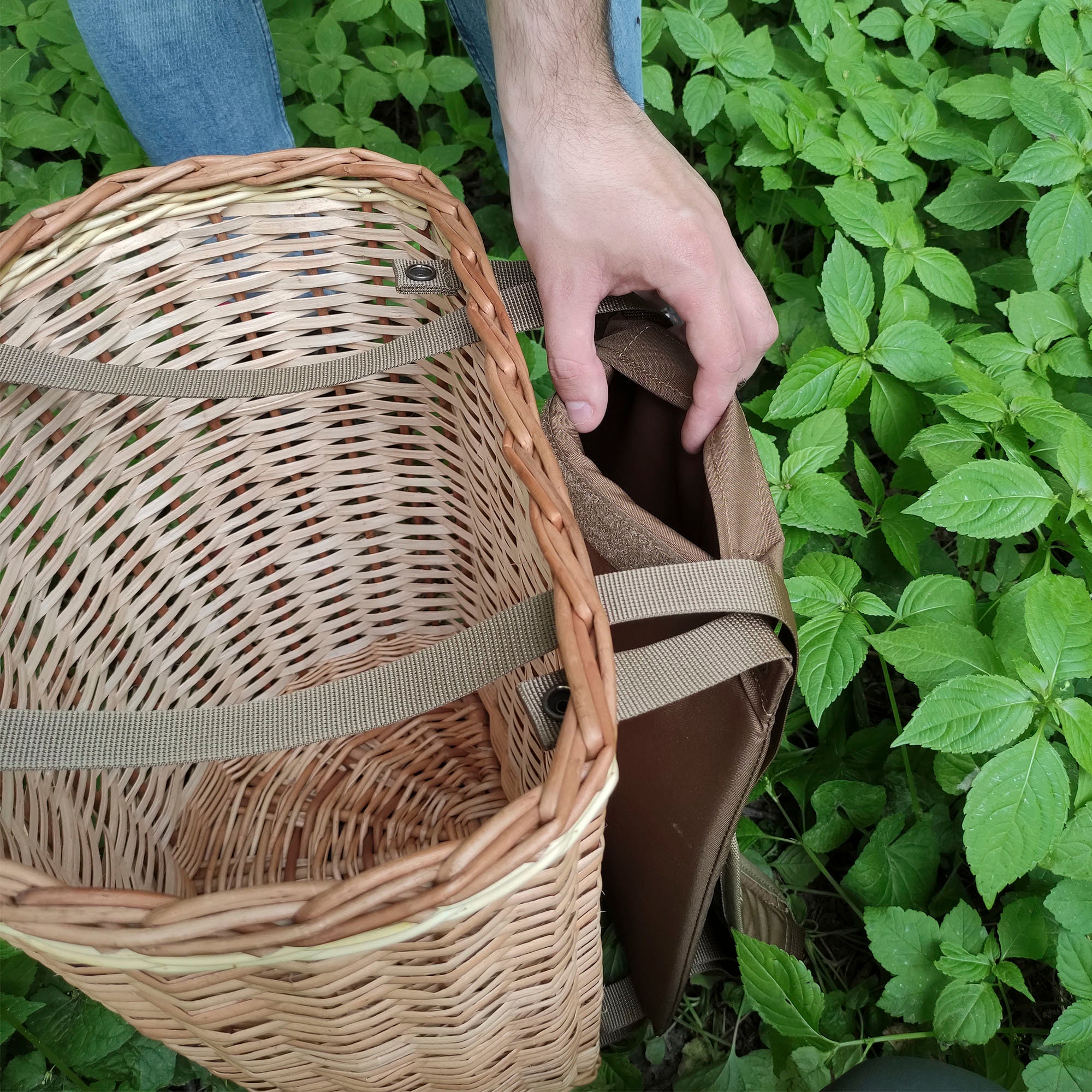 Foraging Basket Backpack Rucksack for Mushroom Picking | Etsy