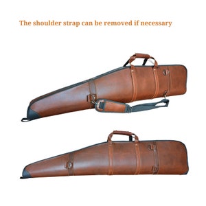 Rifle Gun Case. for Guns With Optic Scopes. Hard and Rigid Handmade ...