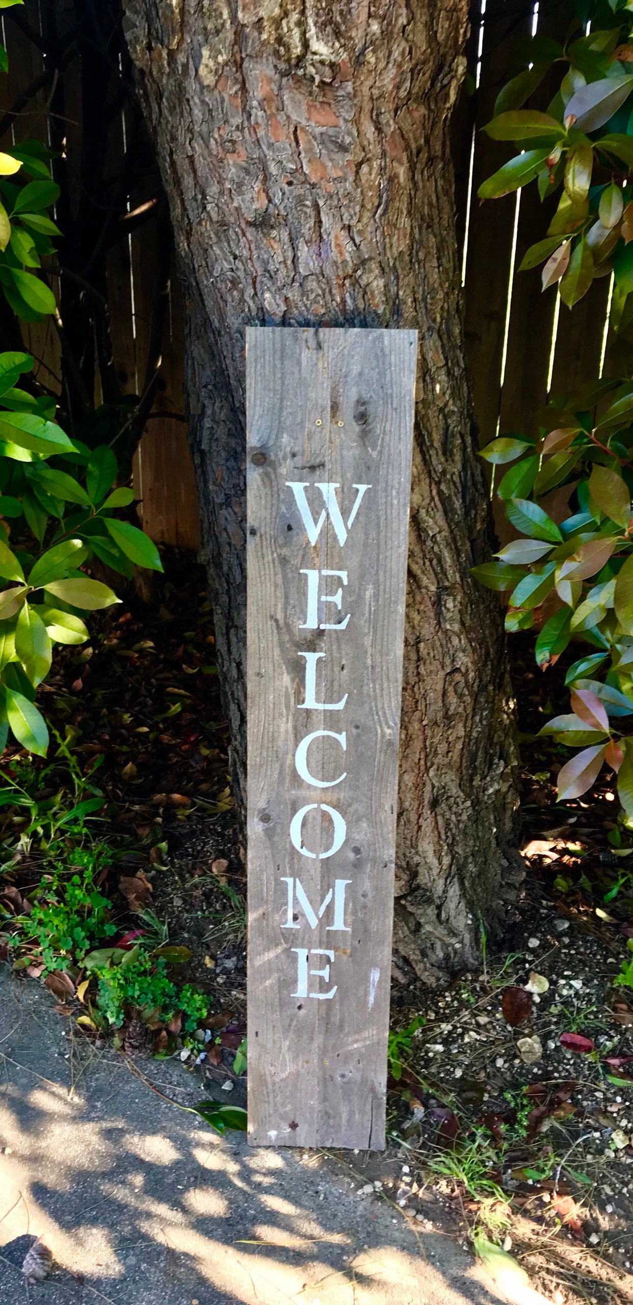 Welcome Rustic Wooden Sign - Etsy