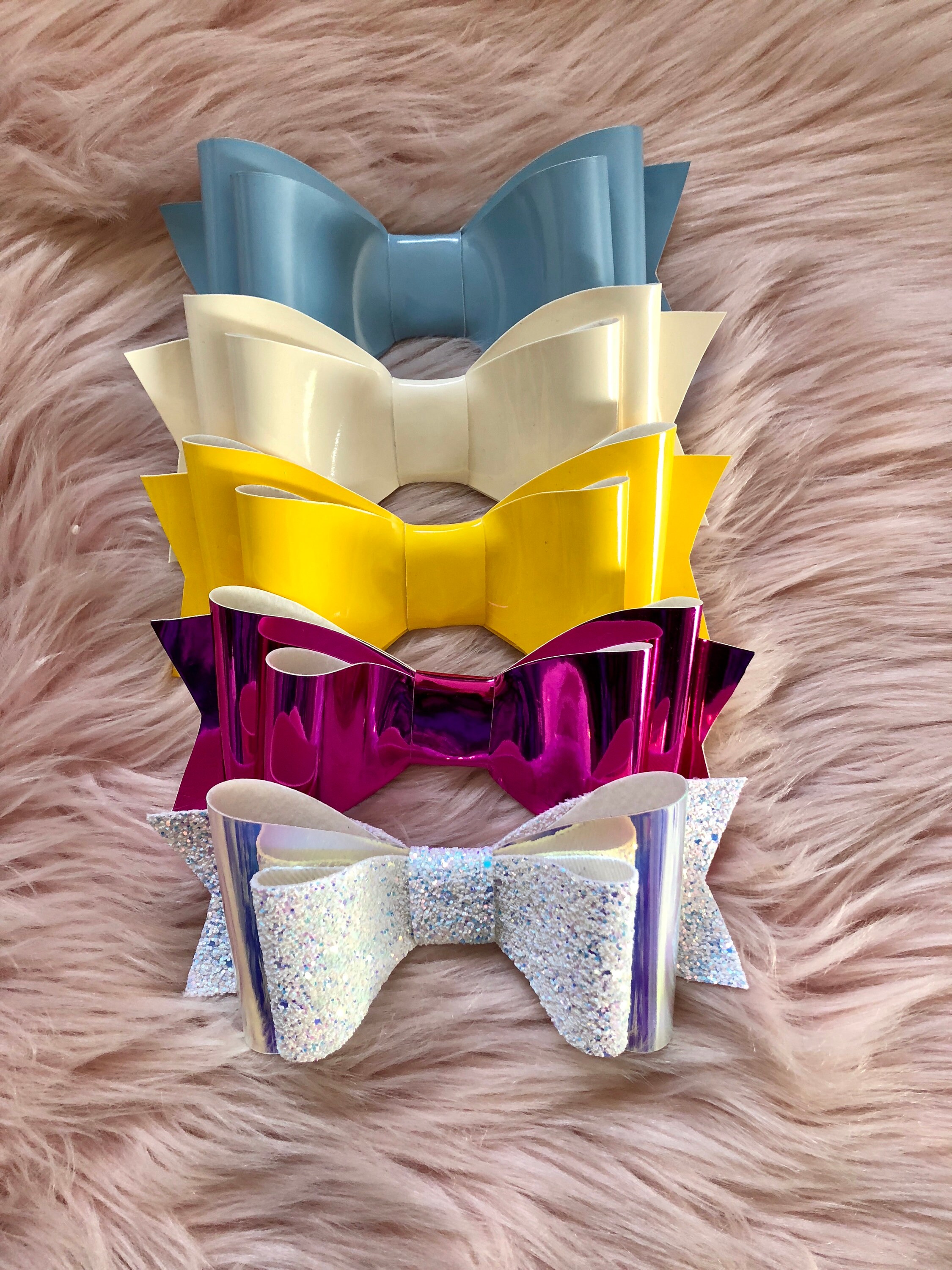 Large Vinyl Bows - Etsy