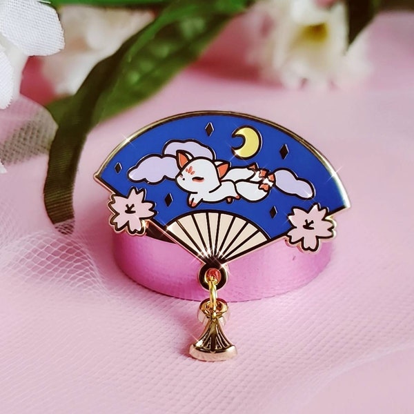 Japanese Fan Charm - Etsy