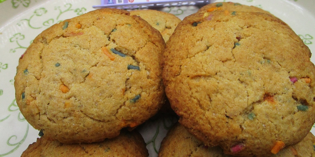 High Protein Cookies, Vanilla Birthday Cake, Gluten Free, Dairy Free ...