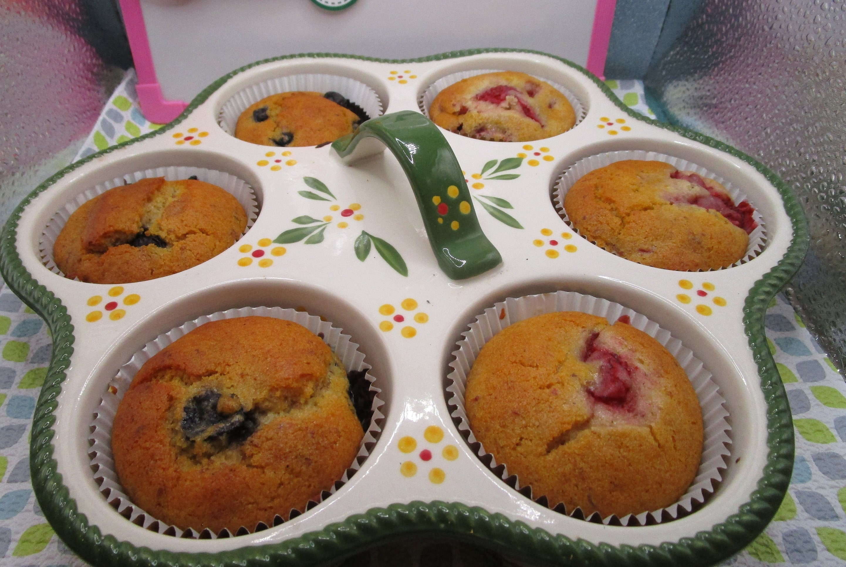 Sugar Free Muffins, Gluten Free, Dairy Free, Vegan Gift, Strawberry ...