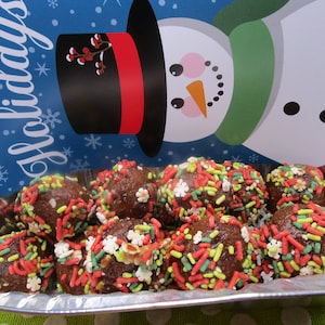 Munchkins, Gluten Free, Dairy Free, Egg Free, Glazed, Christmas Donut ...