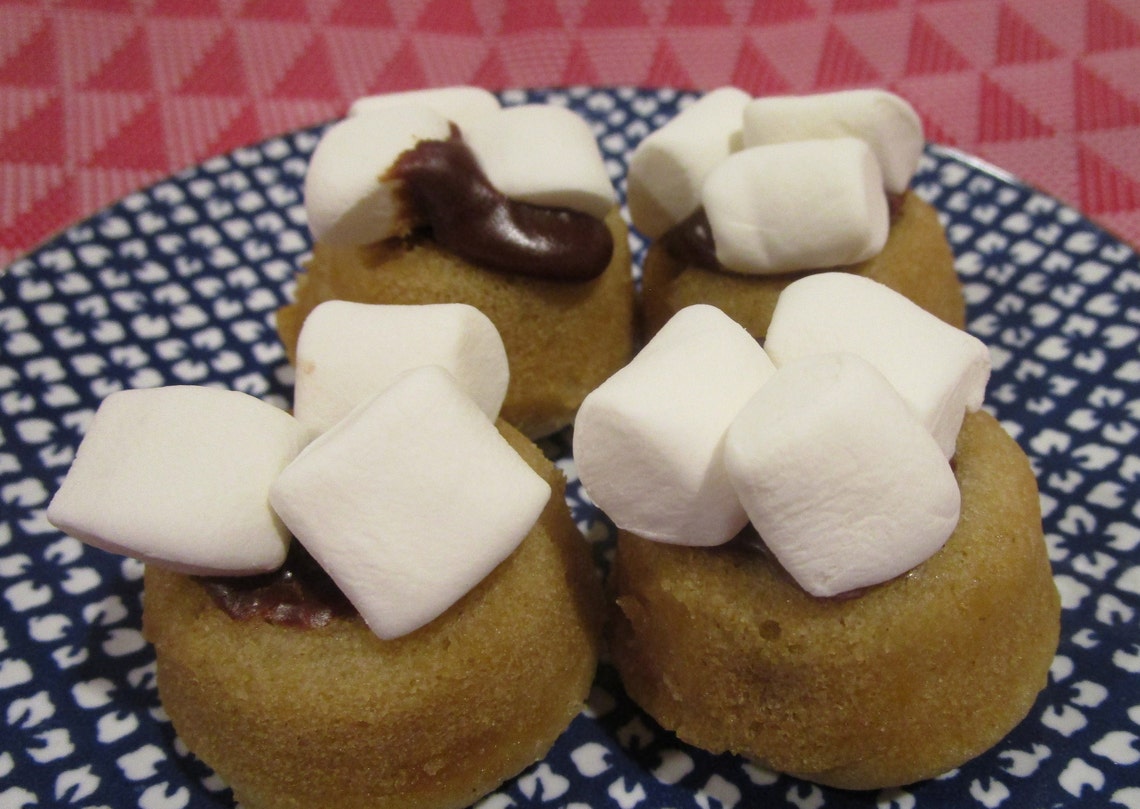 Smores Mini Donut Rings Gluten Free Chocolate Glazed - Etsy