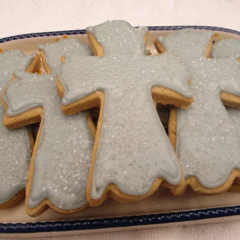 Cross Sugar Cookies - Etsy