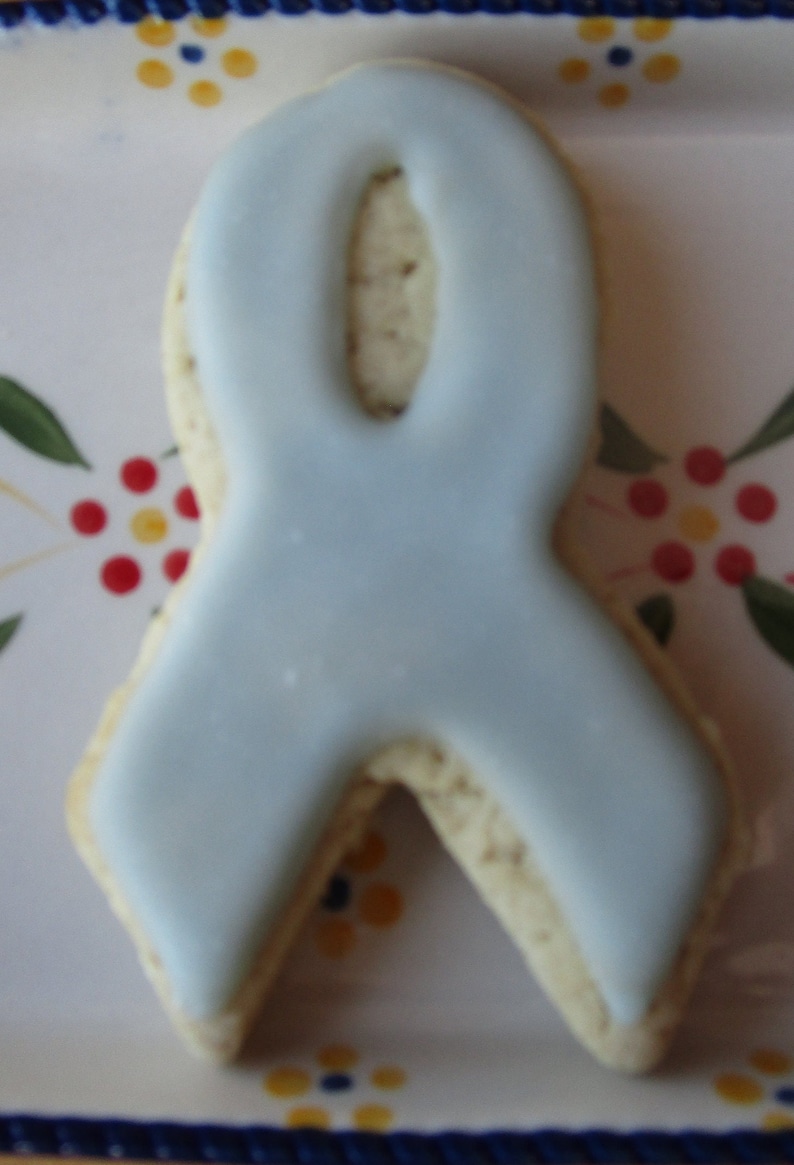Awareness Ribbons Gluten Free Cookies Pancreatic Cancer - Etsy