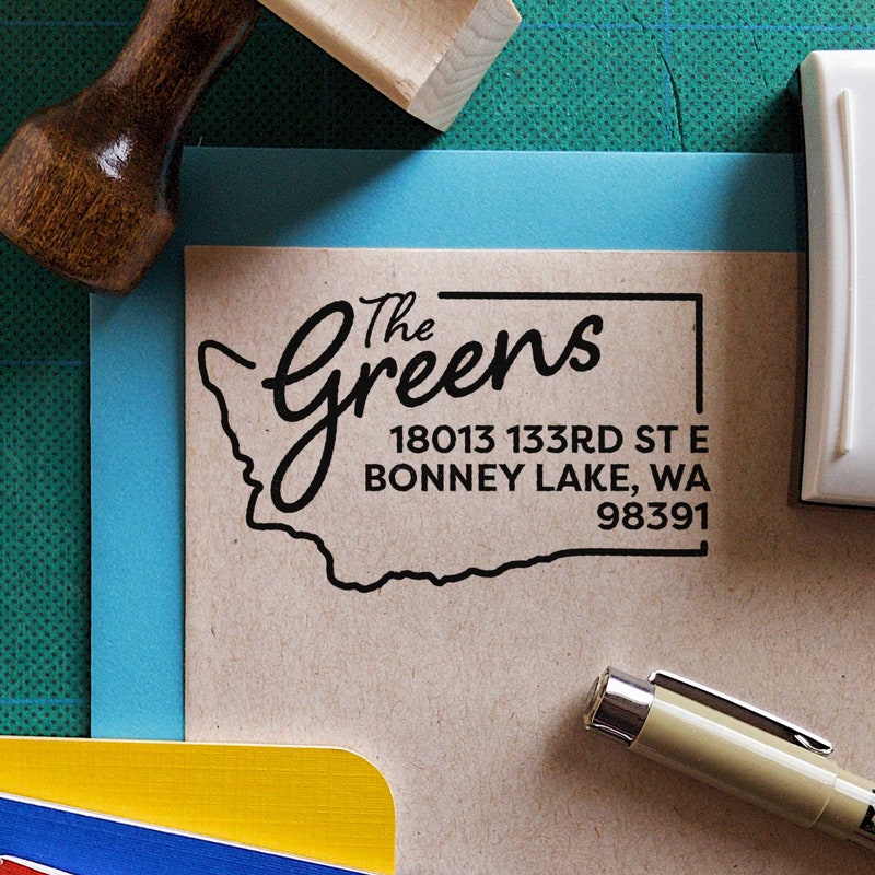 Address Stamps - Etsy