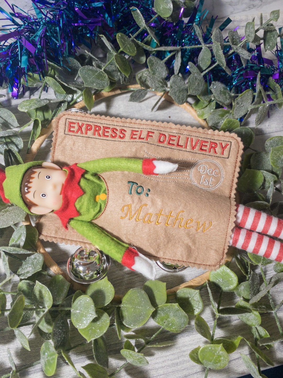 Elf Postcard, Elf Arrival Prop, Christmas Arrival, Kids Entertainment ...