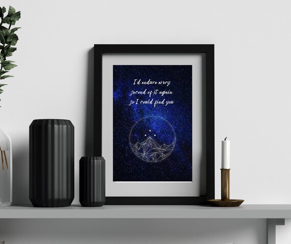 ACOTAR Officially Licensed Velaris Print Rhysand Quote - Etsy