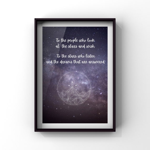 ACOTAR Velaris Officially Licensed Print Rhys and Feyre | Etsy UK