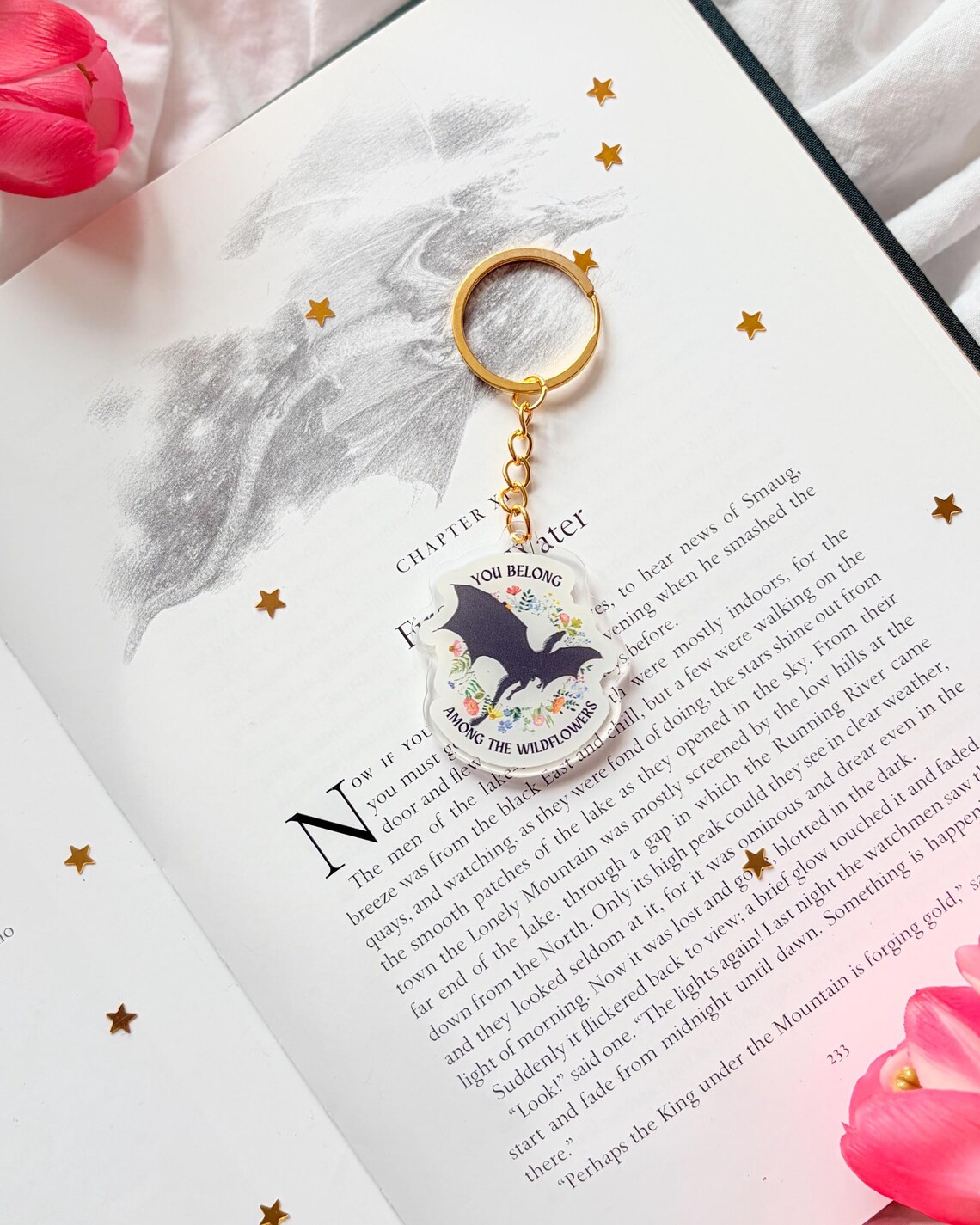Throne of Glass Abraxos Keyring Manon Blackbeak, Bookish Gifts, Book ...