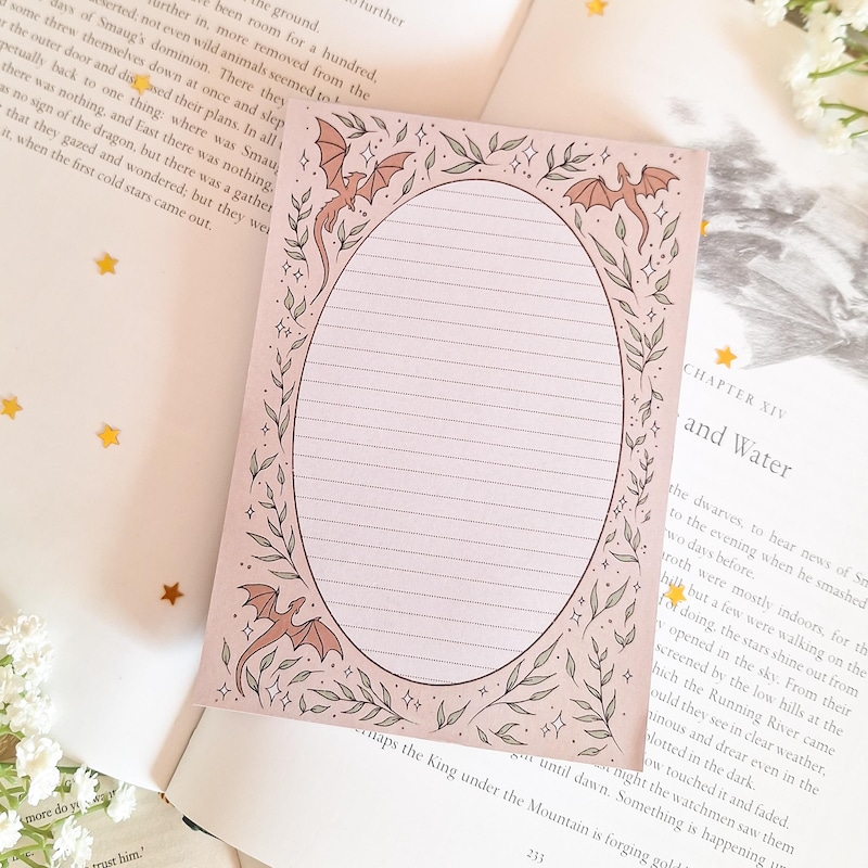 Fantasy Book Stationary - Etsy UK