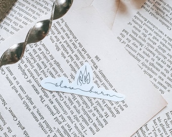 Slow Burn Sticker - Etsy