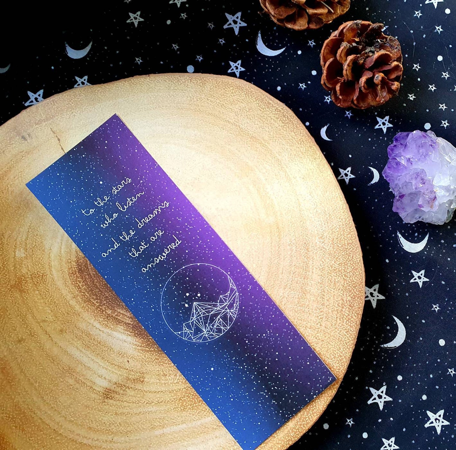 ACOTAR Velaris Officially Licensed Bookmark, Night Court, Rhysand Quote ...