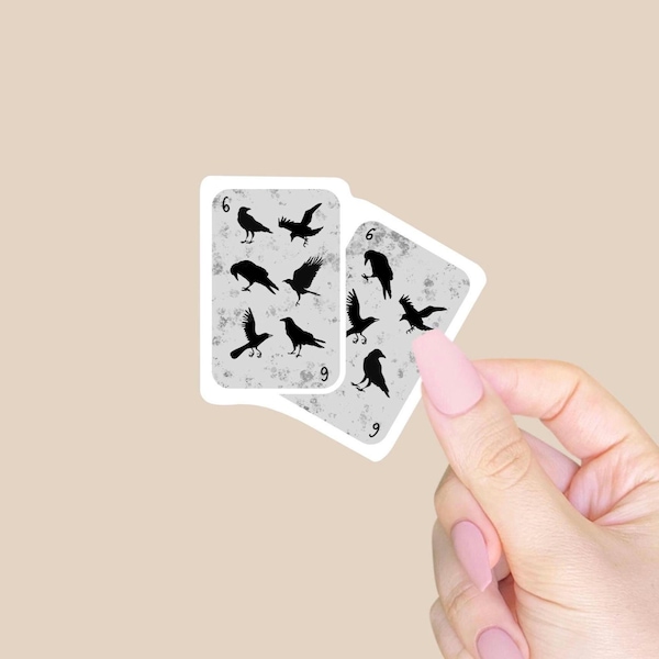 Crow Vinyl Sticker for Laptop, Tumbler, Skateboard, Phone, Etc - Etsy