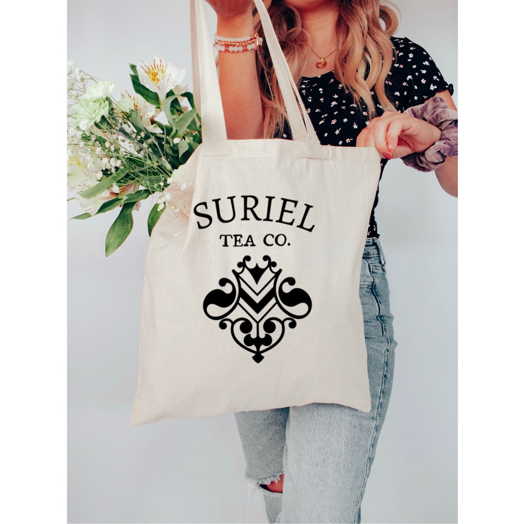 ACOTAR Suriel Tea Co Tote Bag / Officially Licensed Velaris - Etsy