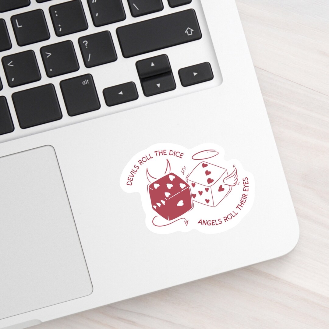 Devils Roll the Dice Swiftie Sticker, Pink Sticker, Taylor Swift ...