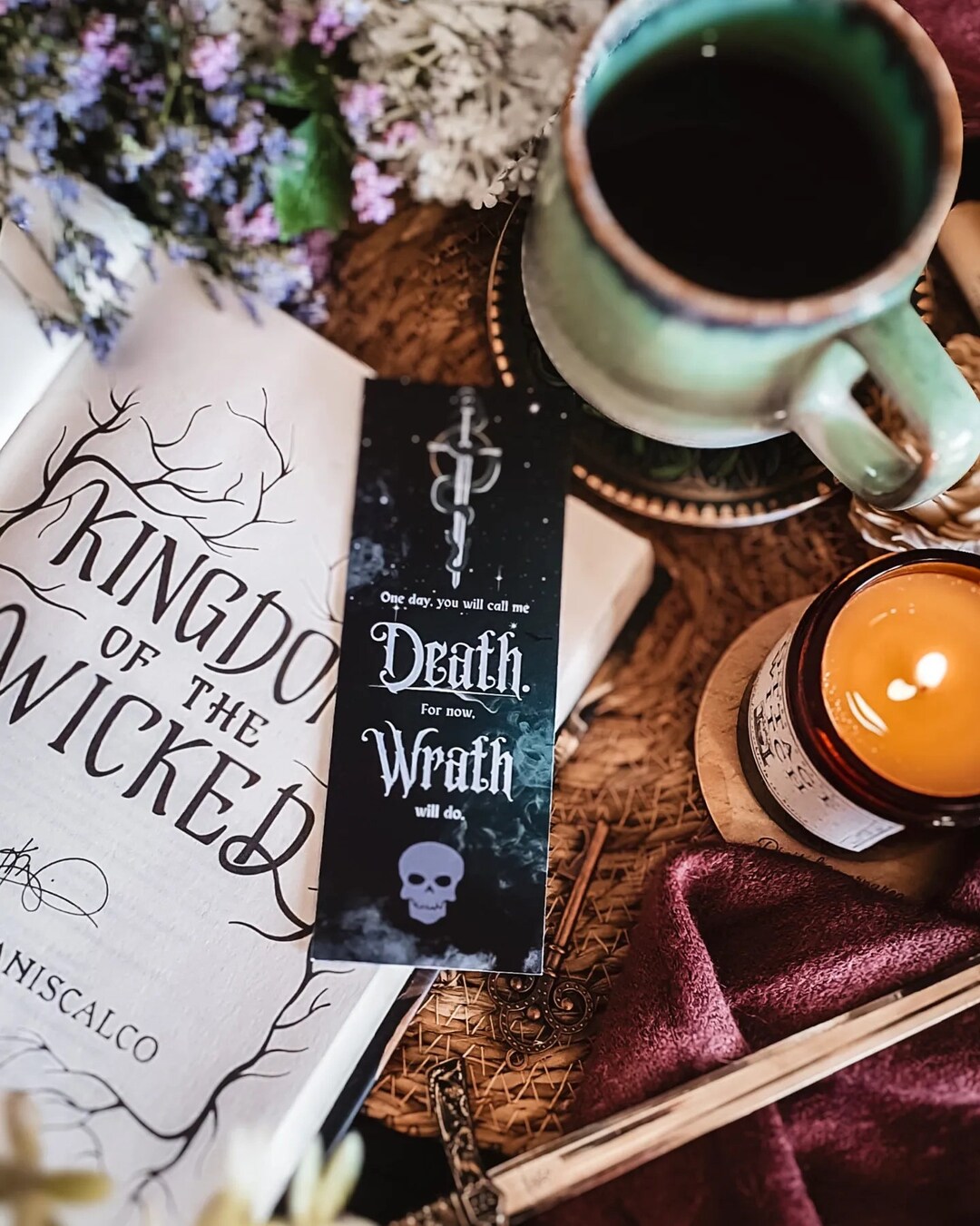 Kingdom of the Wicked Bookmark, Fantasy Book Gifts, Romance Tropes ...