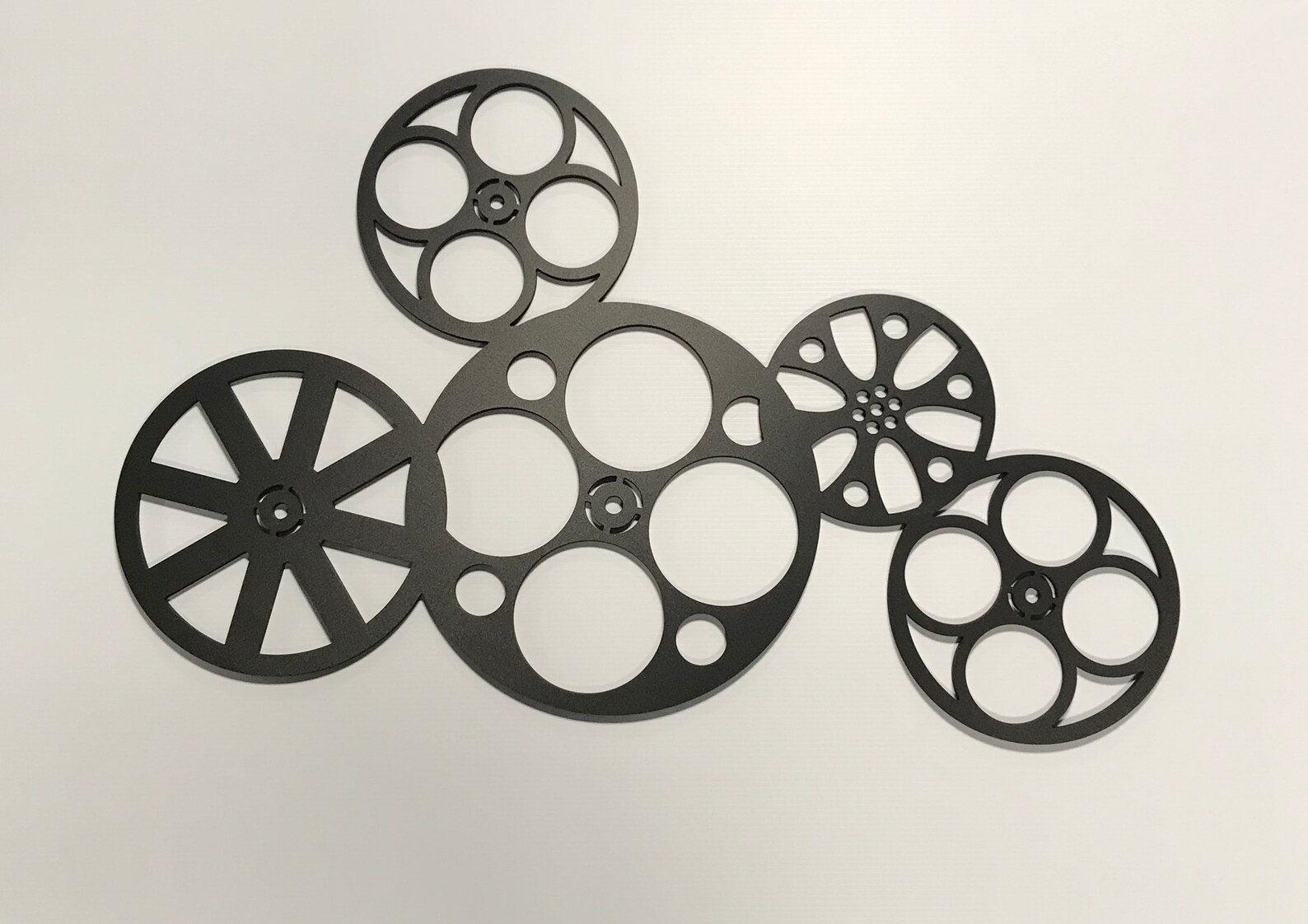 Home Theatre Sign / Wall Decor / Movie Sign (design #3) - 40" W X 24" H ...