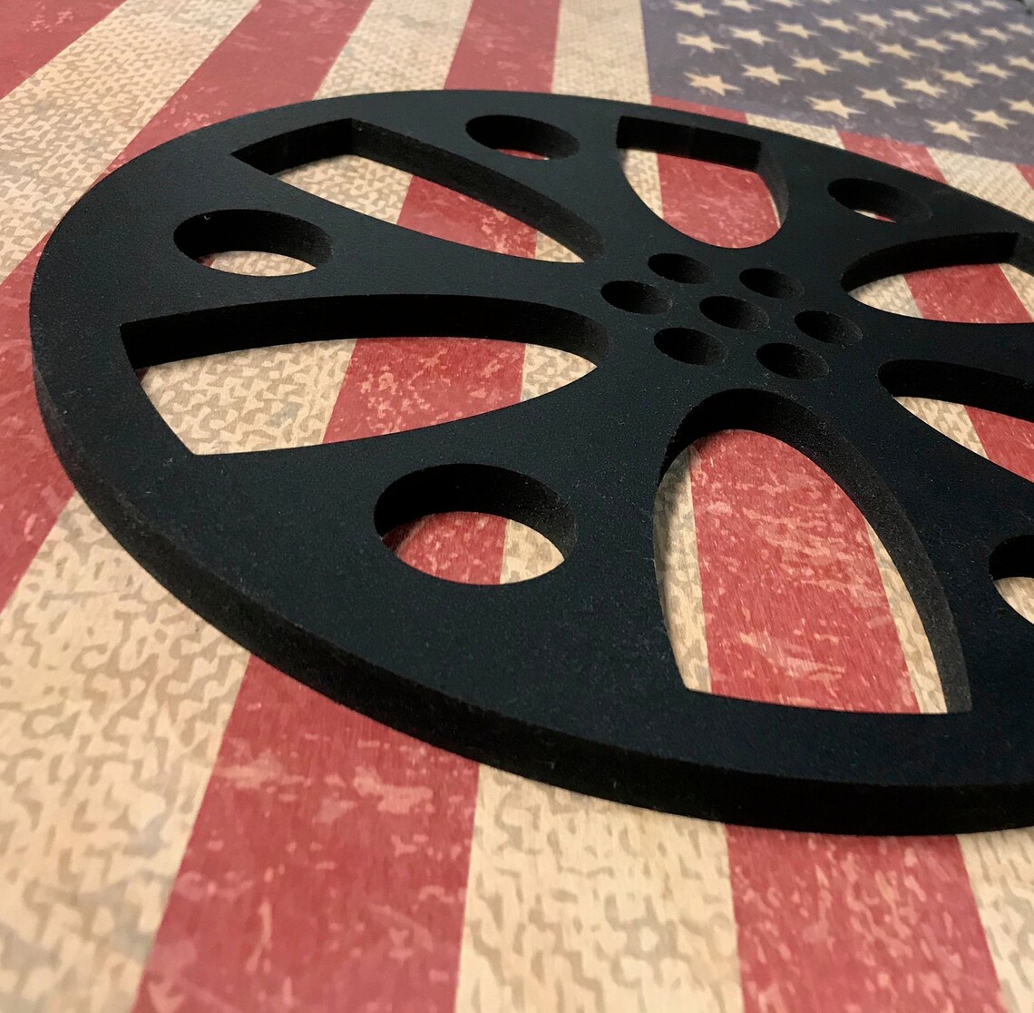 Movie Reel / Home Theatre Decor / Movie Sign (11.5" Diameter) - Etsy