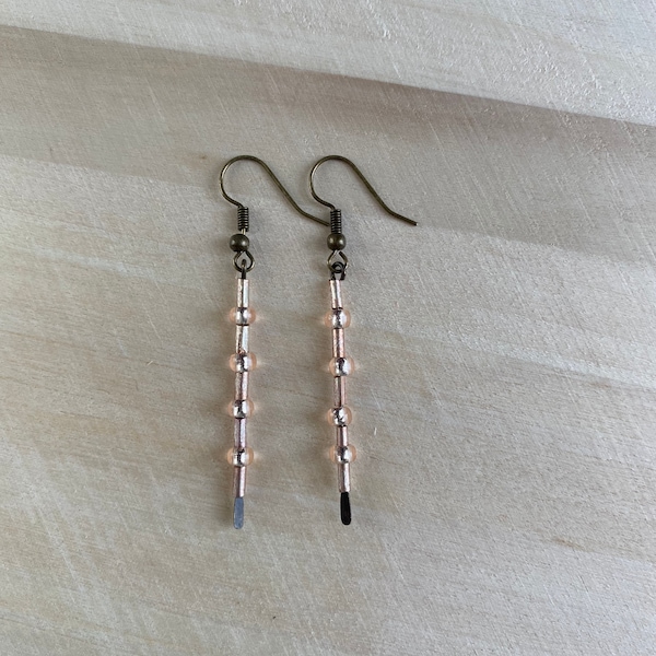 Rod Earrings - Etsy