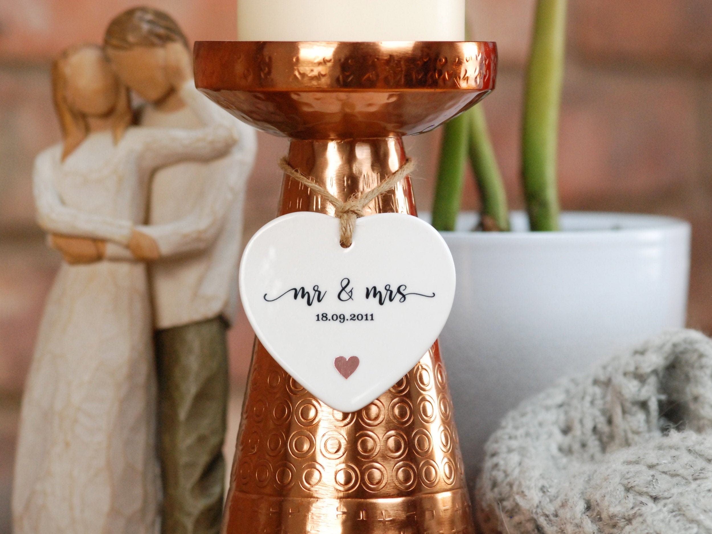 9th Wedding Anniversary Gift 9 Year Anniversary Mr And Mrs Etsy UK