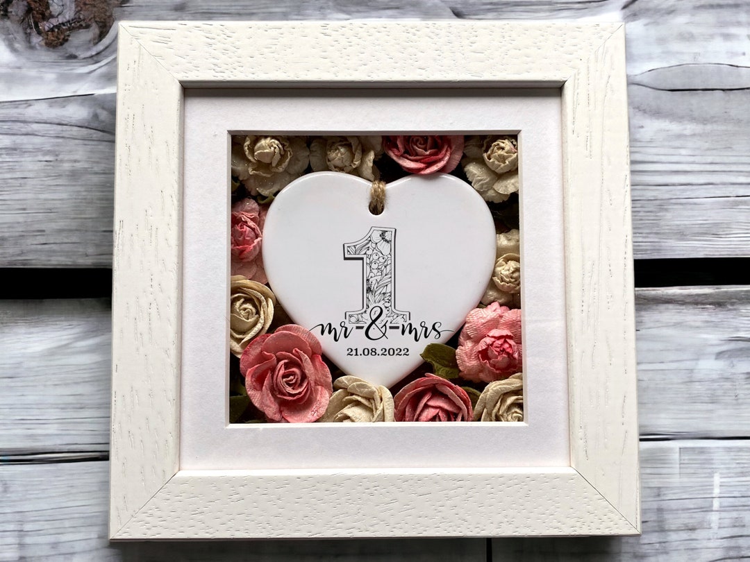 1st Anniversary - Paper Anniversary Gift, First Anniversary Gift for ...