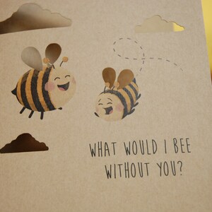 Funny Thank You Card / Bumble Bee Birthday Card / Gratitude Cards ...