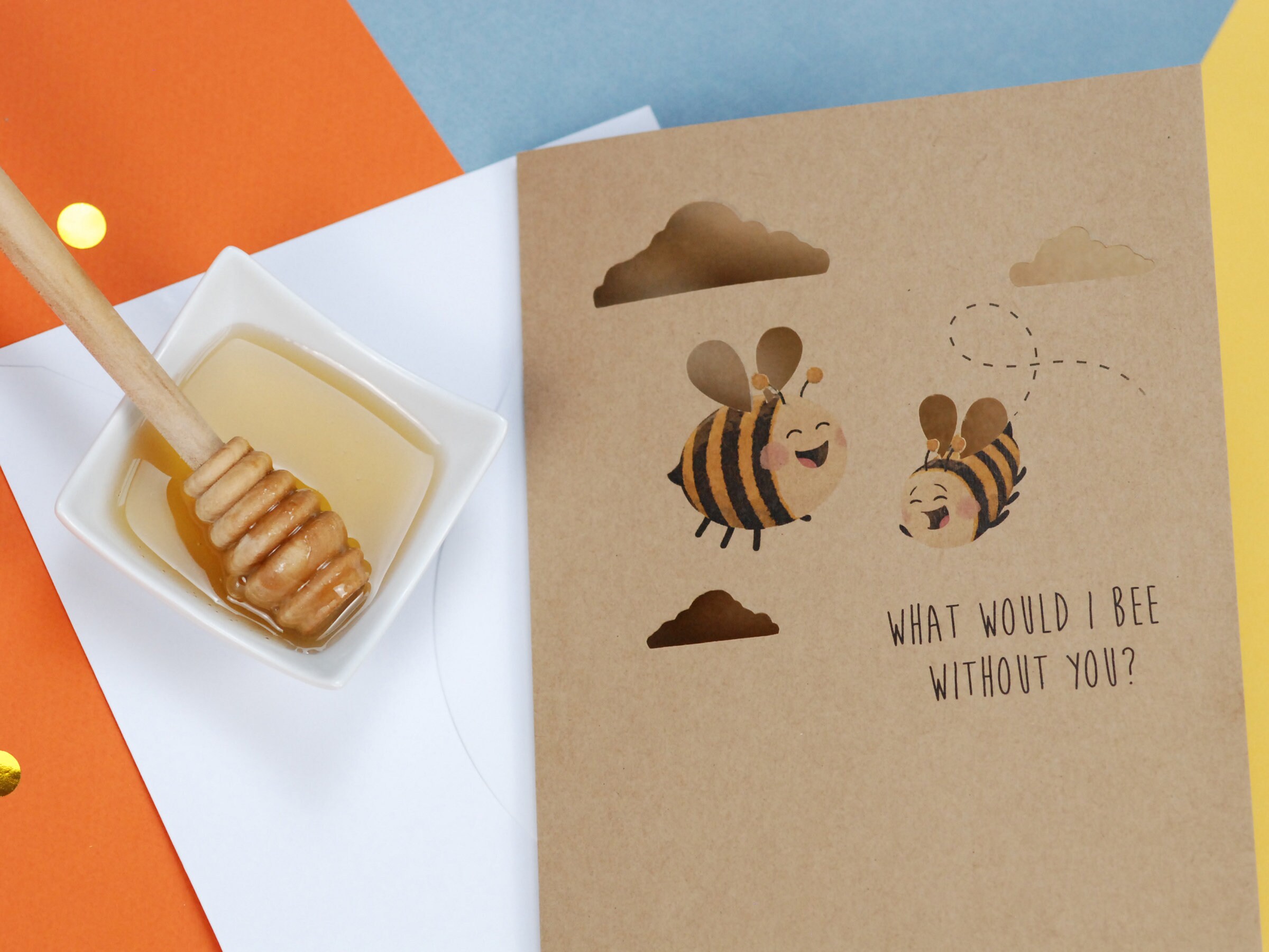 Funny Thank You Card / Bumble Bee Birthday Card / Gratitude | Etsy