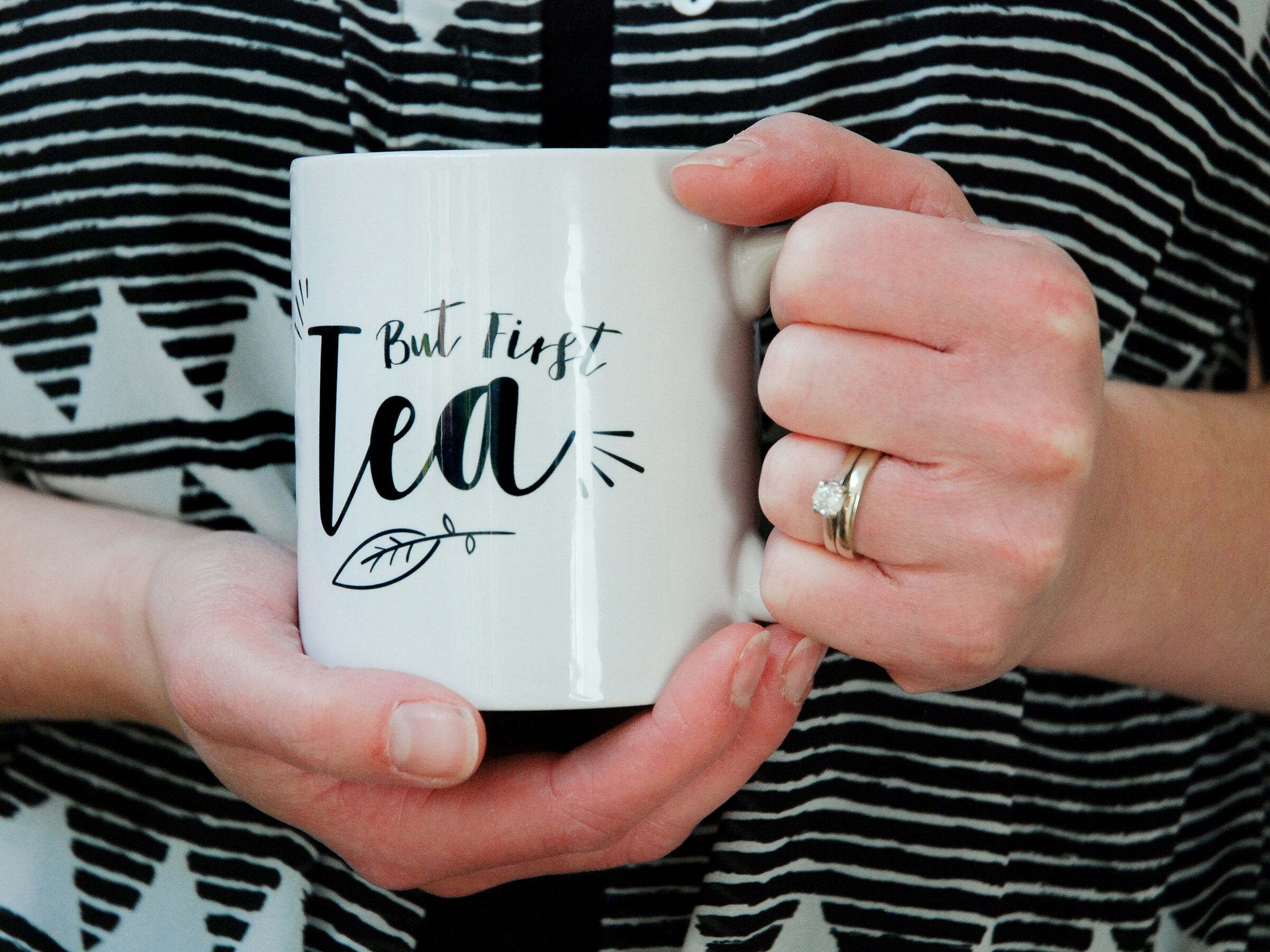 But first tea mug. Tea lover gift. Coffee mugs with sayings. | Etsy