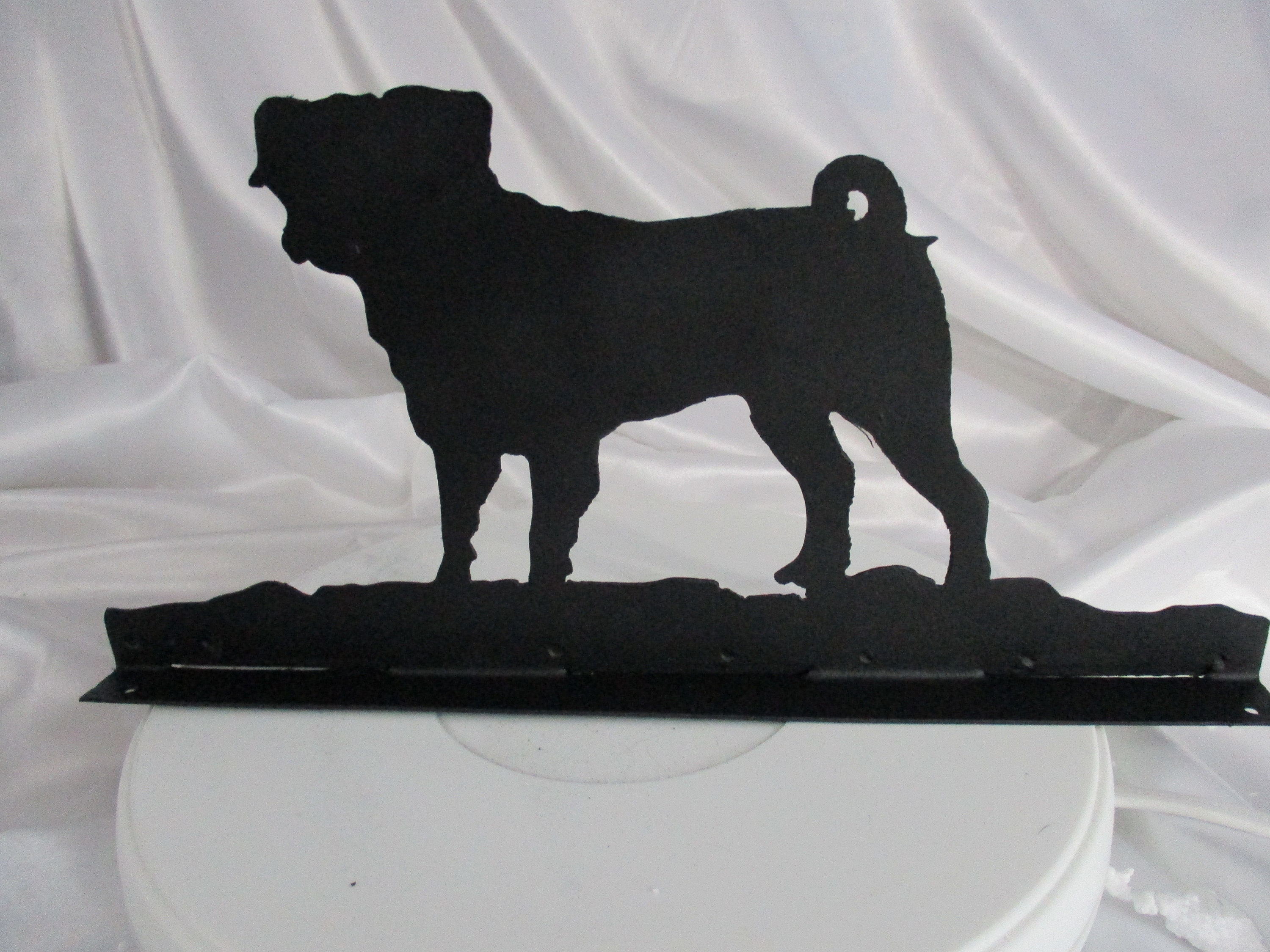 Pug Mailbox Topper - Etsy