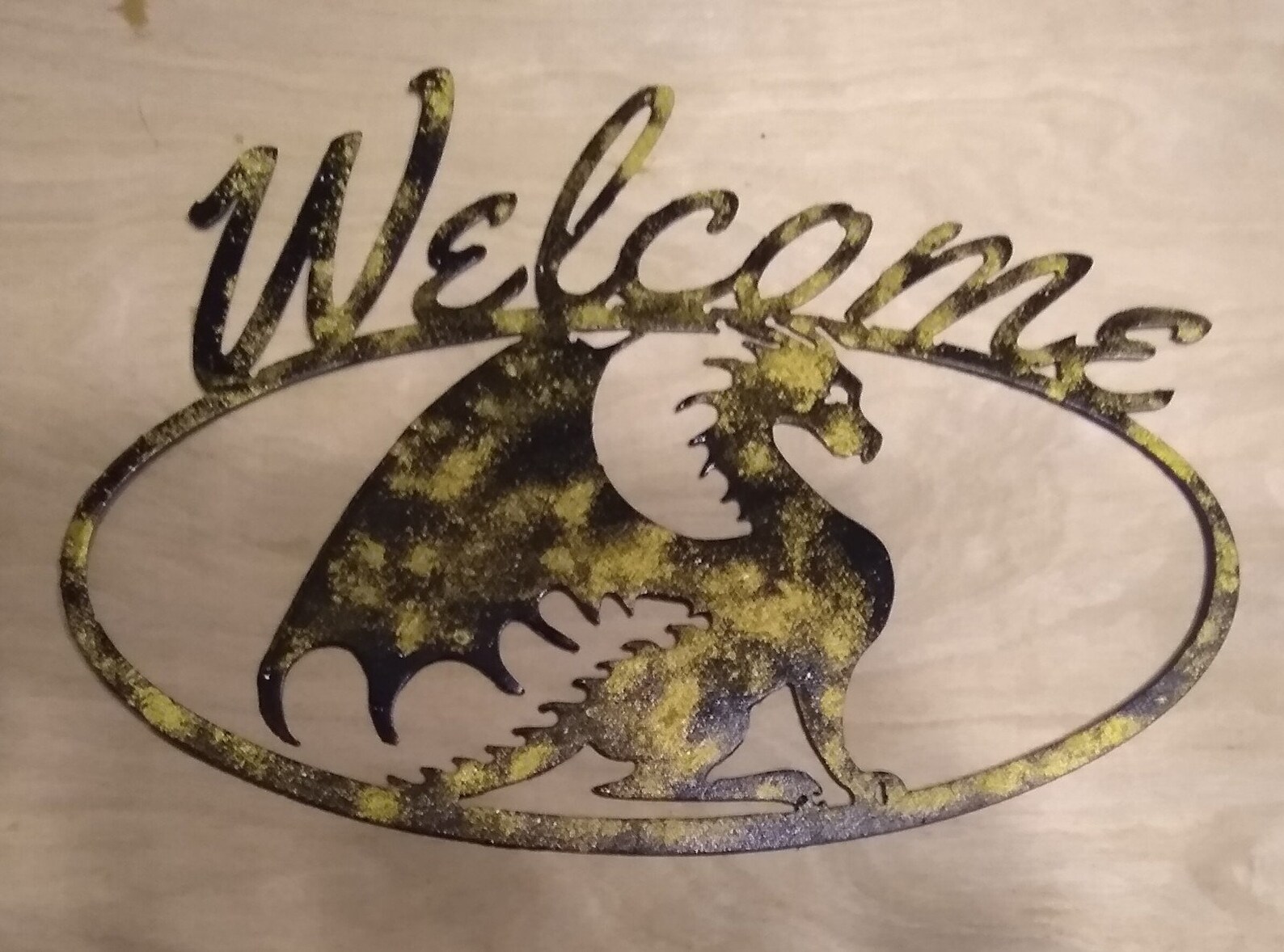 Custom Order Personalized Dragon Sign - Etsy