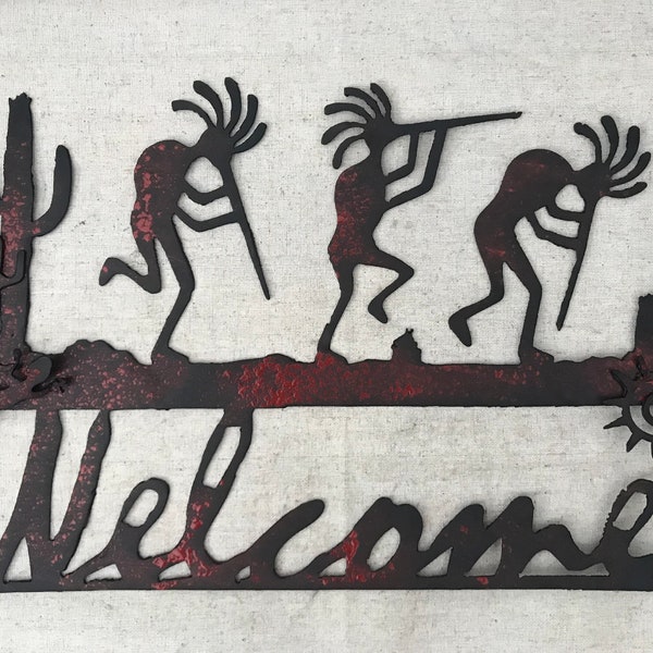 Southwestern Welcome Sign - Etsy