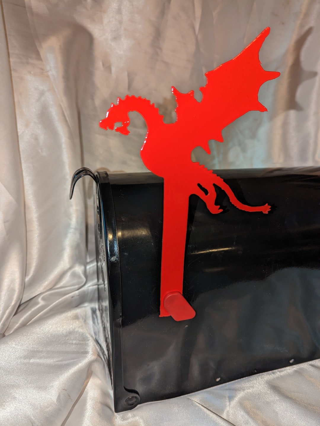 Dragon V1 Mailbox Flag, Decorative Mailbox Flag, Metal Dragon V1 ...