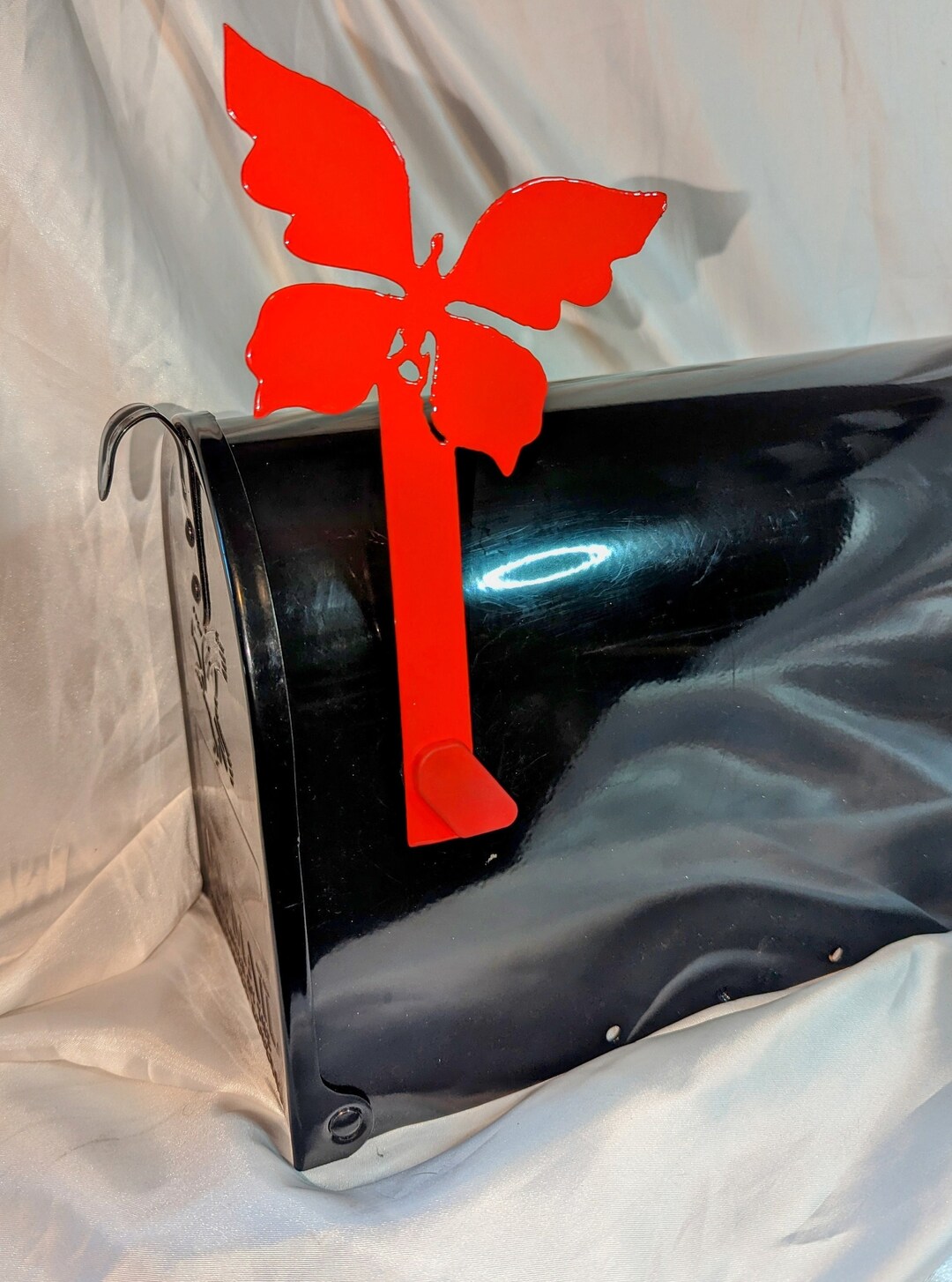 Butterfly Mailbox Flag, Decorative Mailbox Flag, Metal Butterfly ...