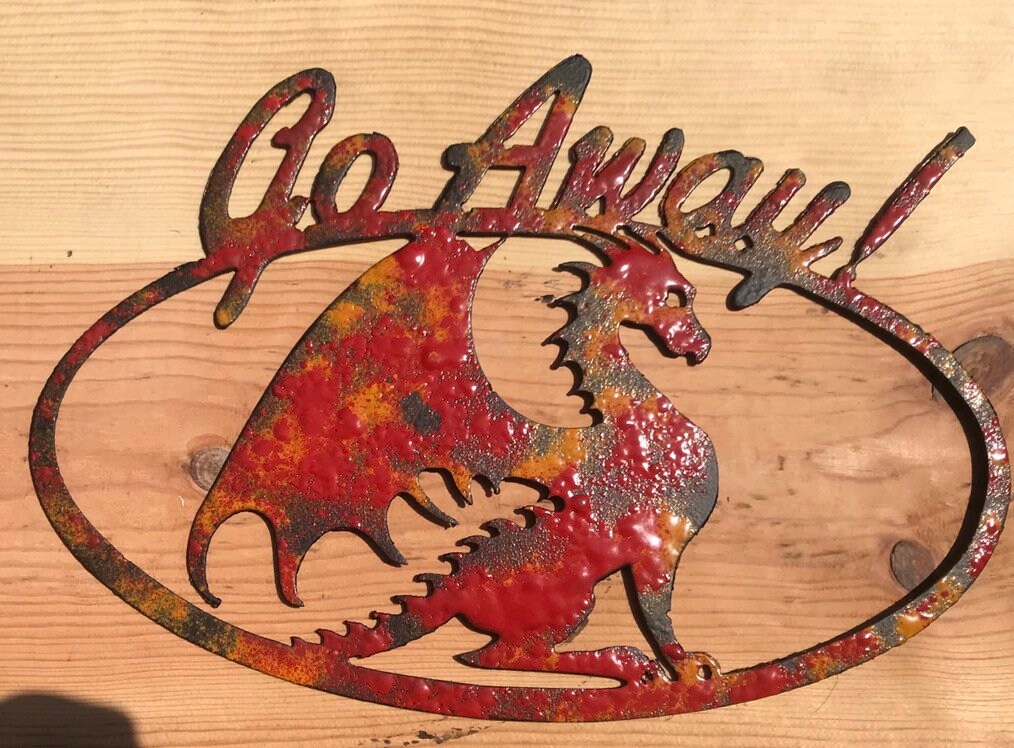 Custom Order Personalized Dragon Sign | Etsy