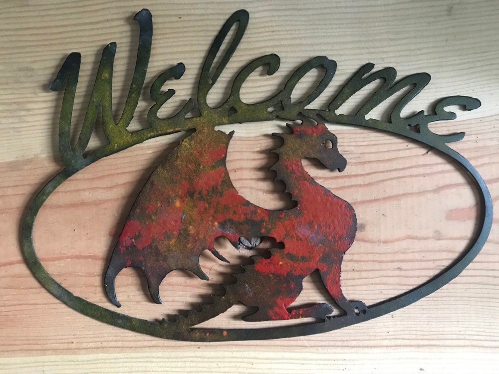 Custom Order Personalized Dragon Sign | Etsy