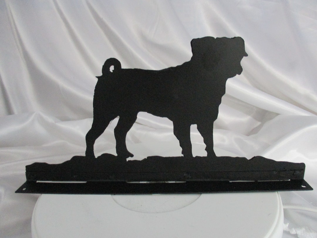 Pug Mailbox Topper - Etsy