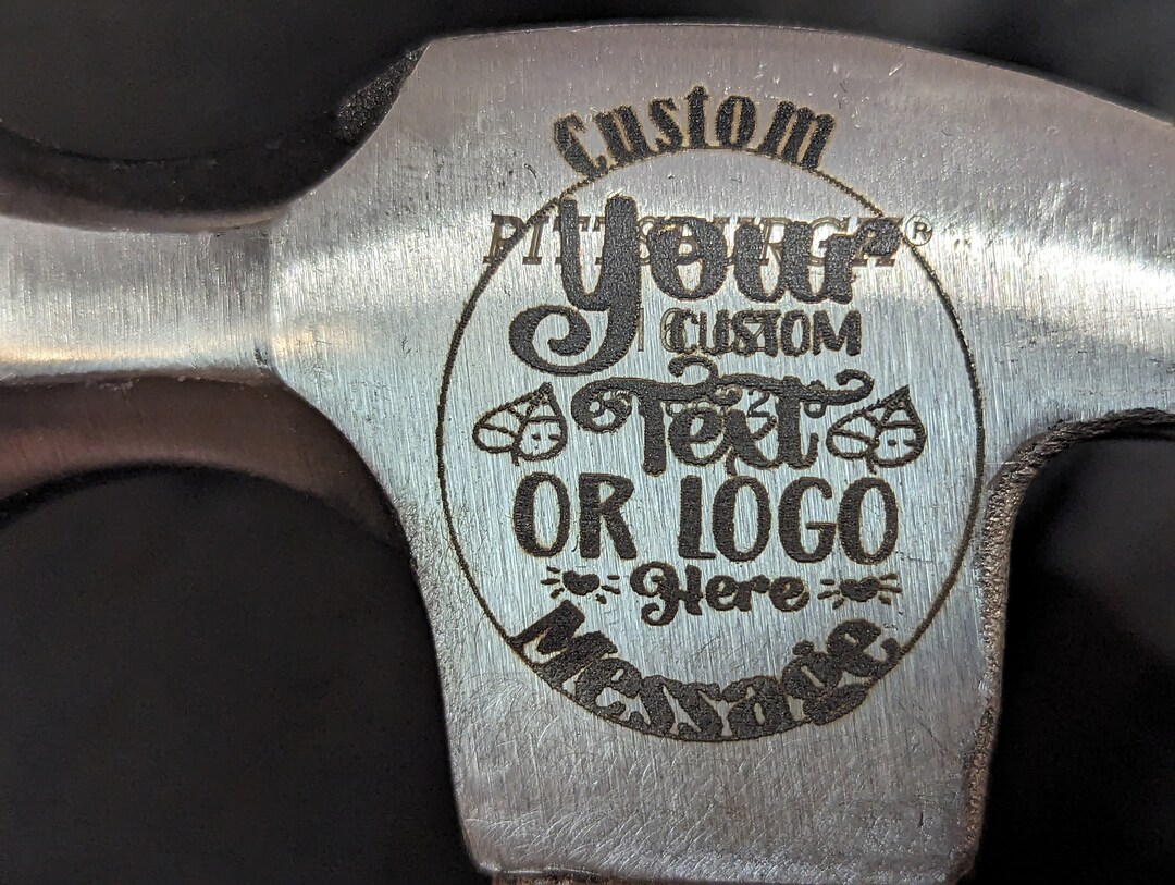 Custom Laser Engraved Hammer and Handle, Custom Laser Engraving - Etsy